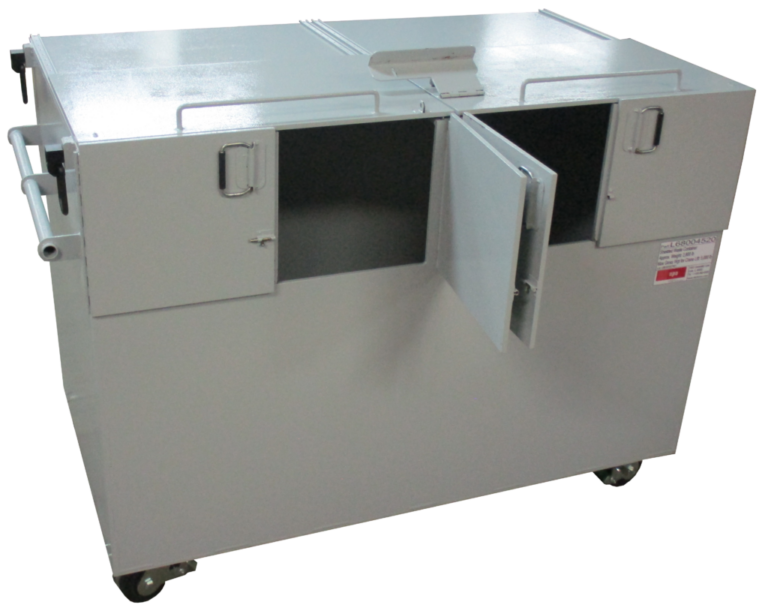 Mobile Shielded B25 Container - Nuclear Power Outfitters